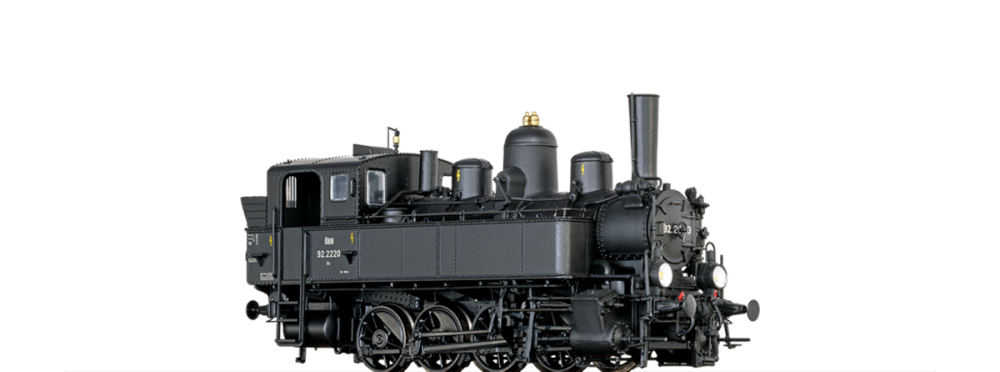 Brawa 70004 Dampflokomotive Rh 92 ÖBB Ep III H0