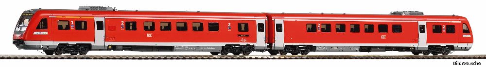 PIKO 52208 ~Dieseltriebzug/Sound BR 612 DB AG VI + 8pol. Dec.